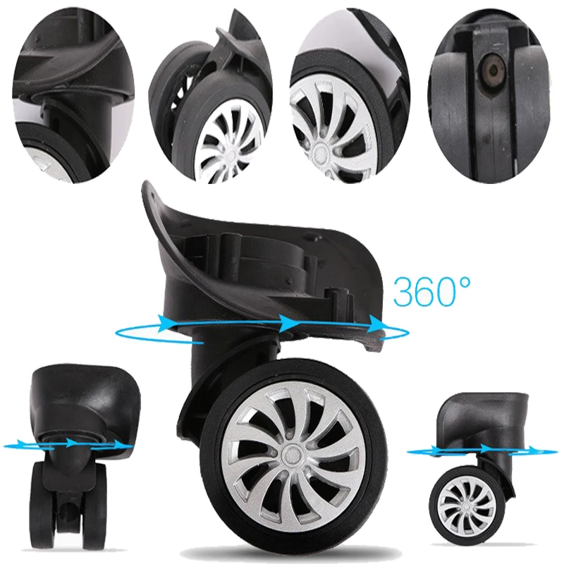 4Pcs-Replacement-Luggage-Suitcase-Wheels-Universal-360-Degree-Swivel ...