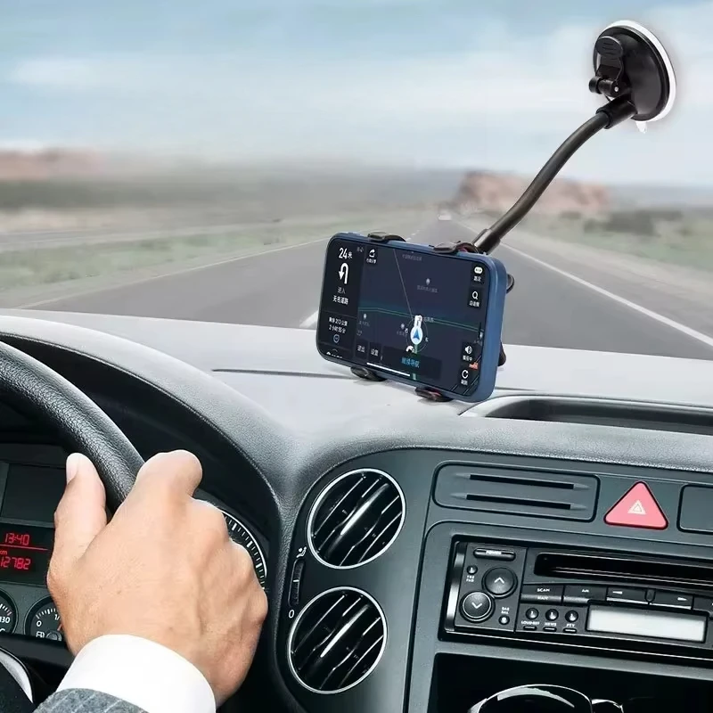 1PCS 360° Rotating Car Phone Holder Universal Dashboard Mount Car ...