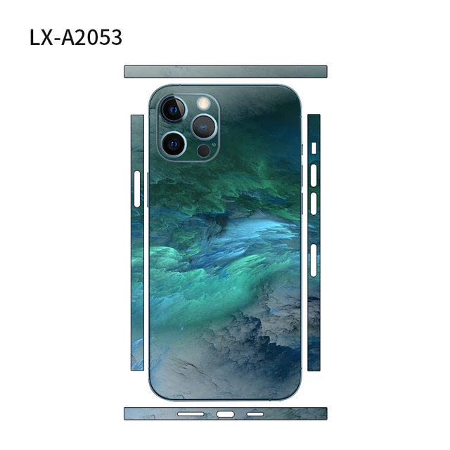 Calcomanía de piel colorida para iPhone 14 13 12 Pro Max Mini 3M ...