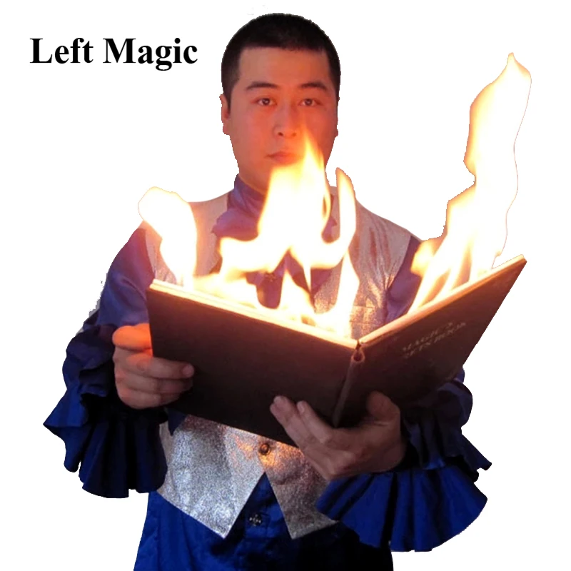 Dove from Fire Book Fire Magic Stage Magic Tricks props professional ...
