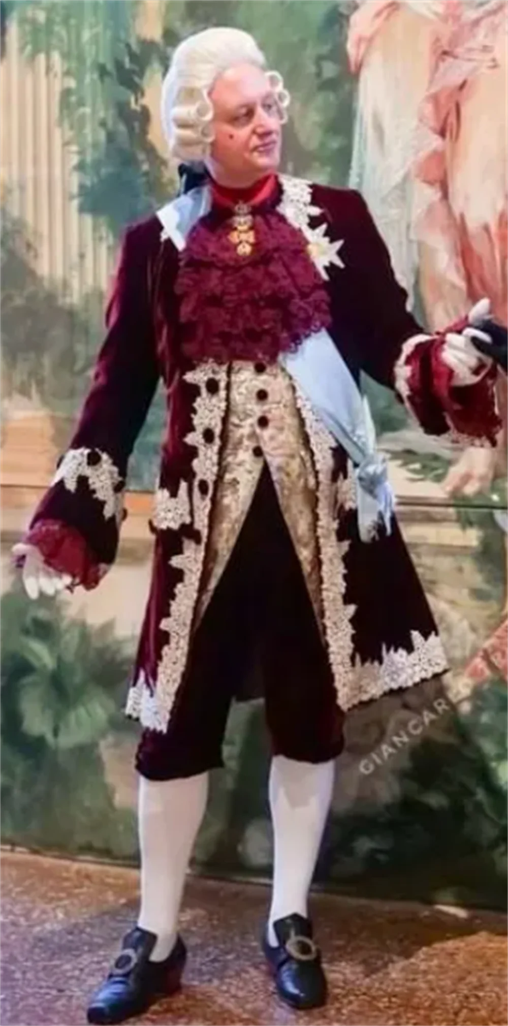 18th Century Gentleman Cosplay Victorian Baroque Rococo 1700s Men ...