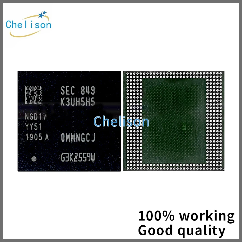 100% 작업 K3UH5H50MM NGCJ K3UH5H5 0MM NGCJ 4GB LPDDR4 BGA366 4G 메모리 IC 칩셋 ...