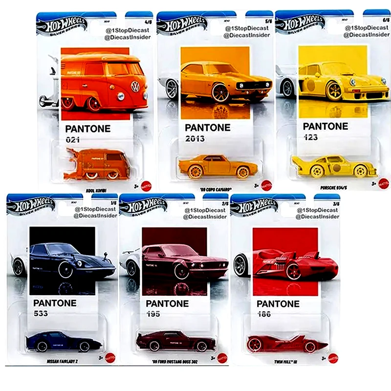 Metal Real Riders Auto 1:64 Hot Wheels Pantone modelo Mustang Boss Twin ...
