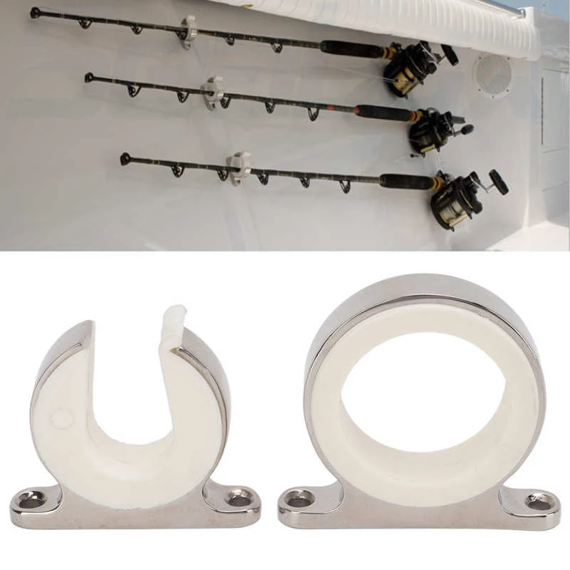 316 Stainless Steel Boat Horizontal Fishing Rod Rack Multiple Rod ...