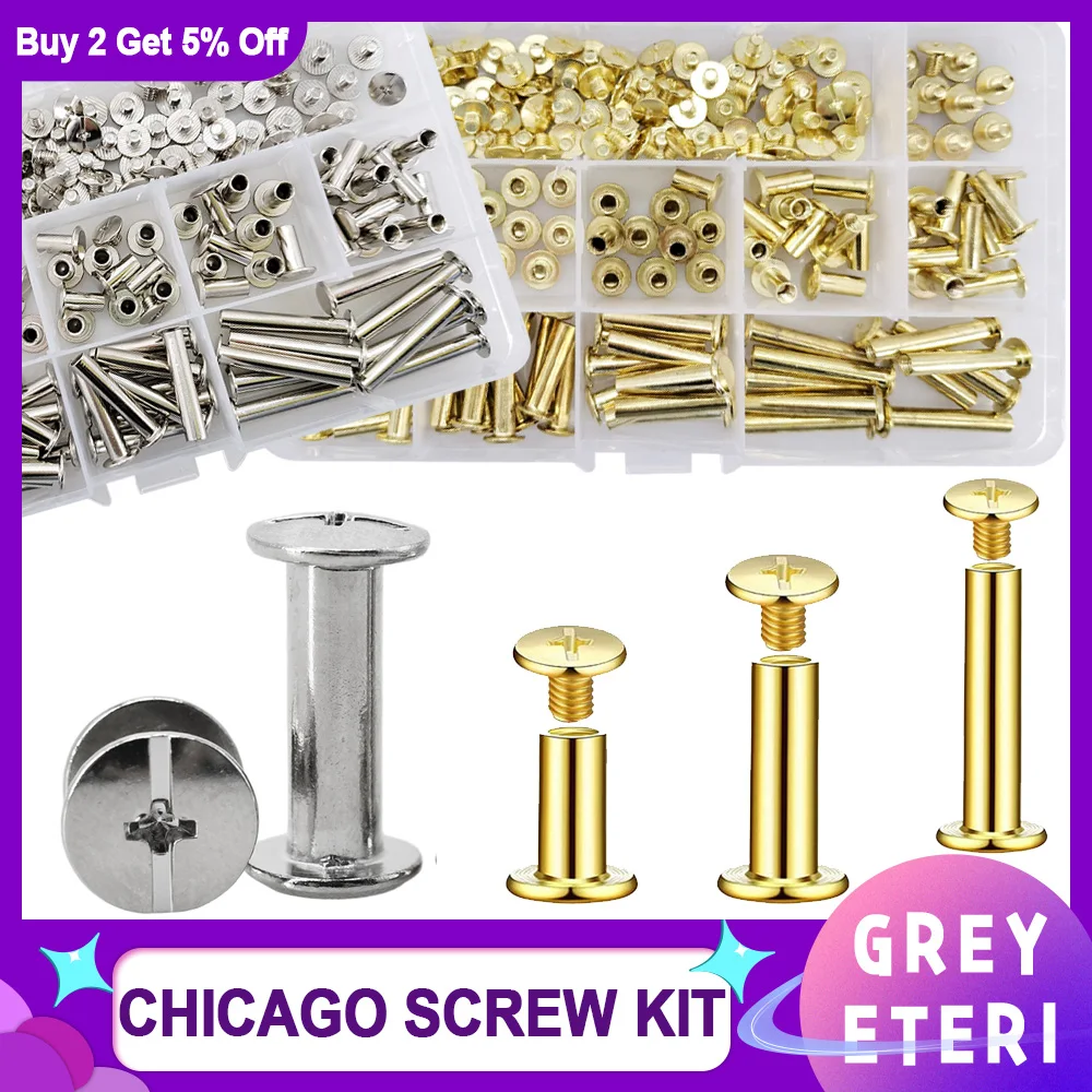 OD-4mm-5mm-Chicago-Screws-Phillips-Snaps-Bookbinding-Nail-Rivet-Nuts ...