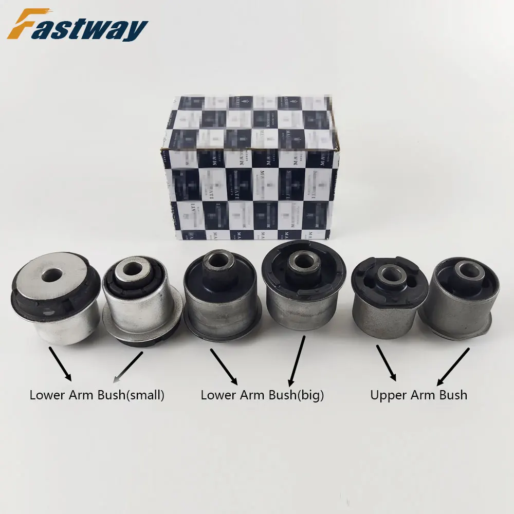 Good-Quality-Front-Upper-Lower-Control-Arm-Bush-Kit-For-Maserati ...