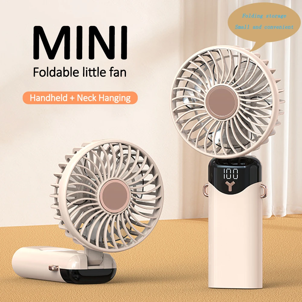 Mini-Handheld-Electric-Small-Fan-Portable-USB-Charging-Silent-Neck ...