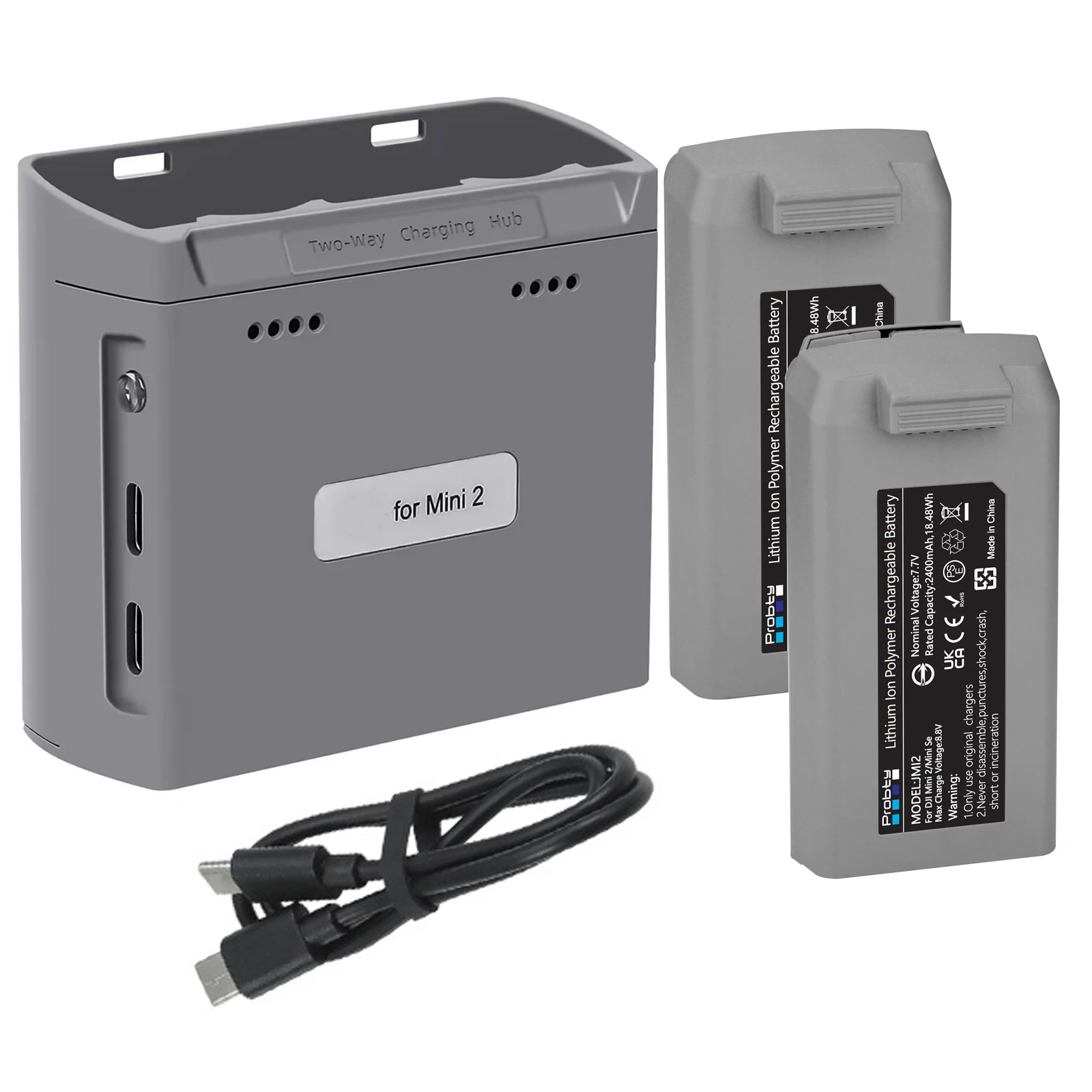 For DJI Mini 2 Mini SE Mini 4K Mini 2 SE Battery Two Way USB Charging Hub for Mini 2 Intelligent Flight Battery Accessories AliExpress 44