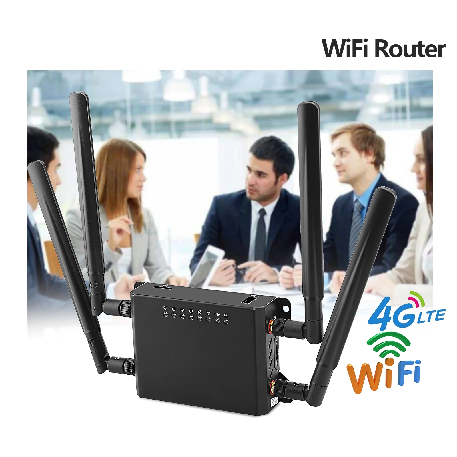 WE826 T2 4G LTE Router 3G 4G Modem Wireless WiFi Router 300Mbps With ...