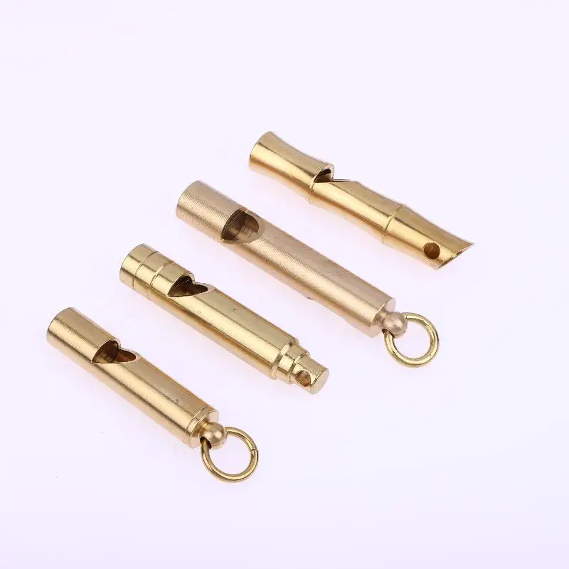 Pure Brass Whistle Keychain Outdoor Gear Bamboo Node Dragon Head Judge ...