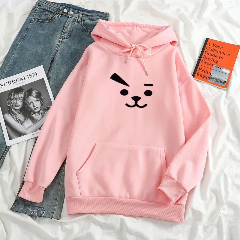 Sudadera-con-capucha-de-Kpop-para-mujer-Y2K-informal-Sudadera-con ...