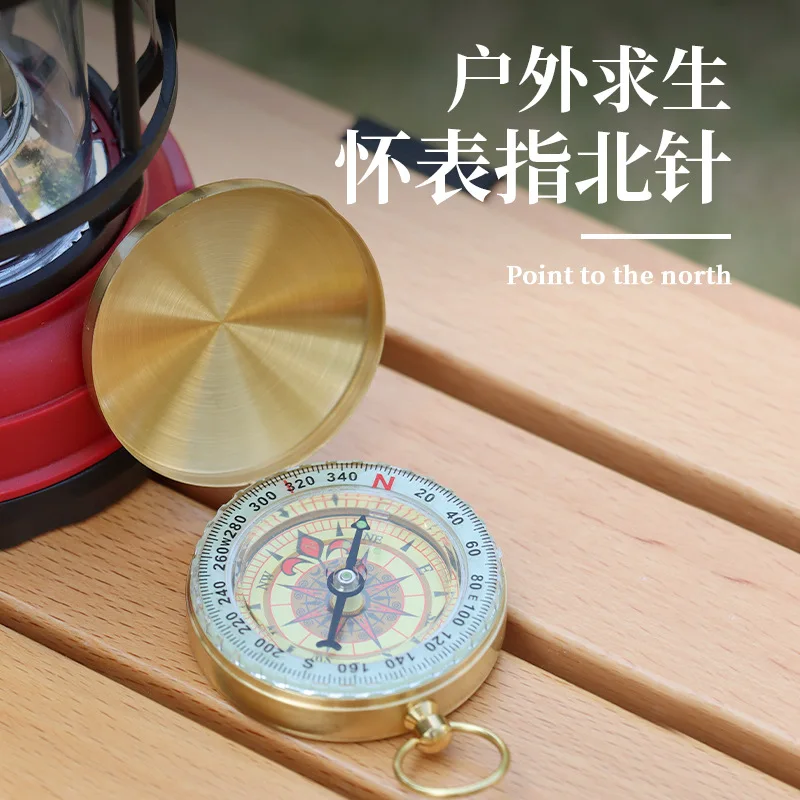 Pocket Brass Color Copper Compass – Avid Outdoor Supplies