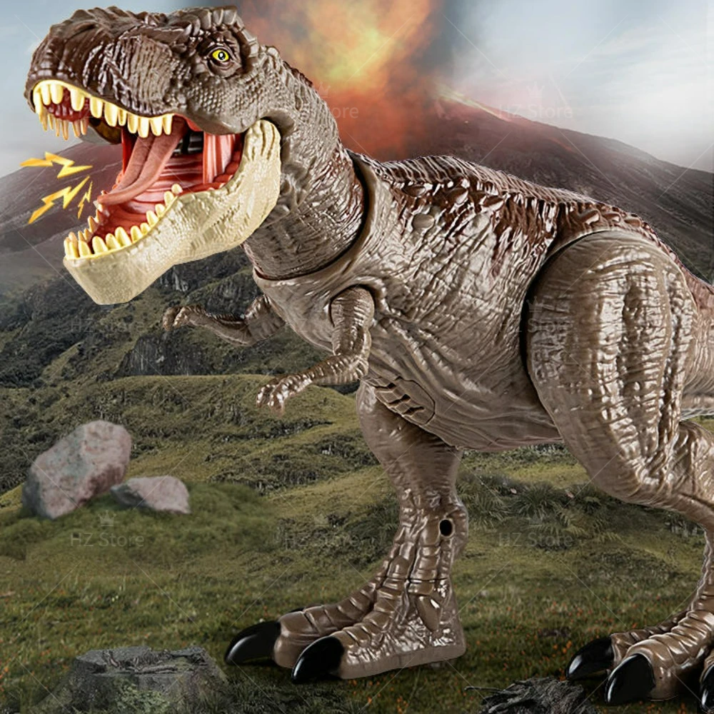 Jurassic-World-Super-colosal-Tyrannosaurus-Rex-con-sonido-efecto-de-luz-y-cabeza-agitada-figura ...