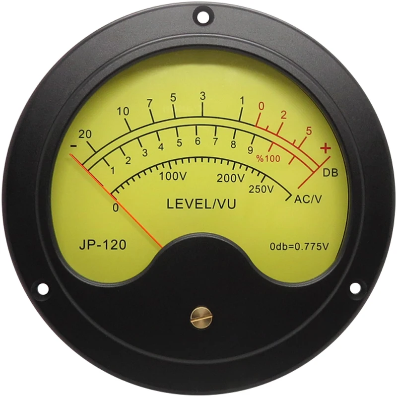 Aluminum alloy tube amplifier level meter power amplifier vu meter ...