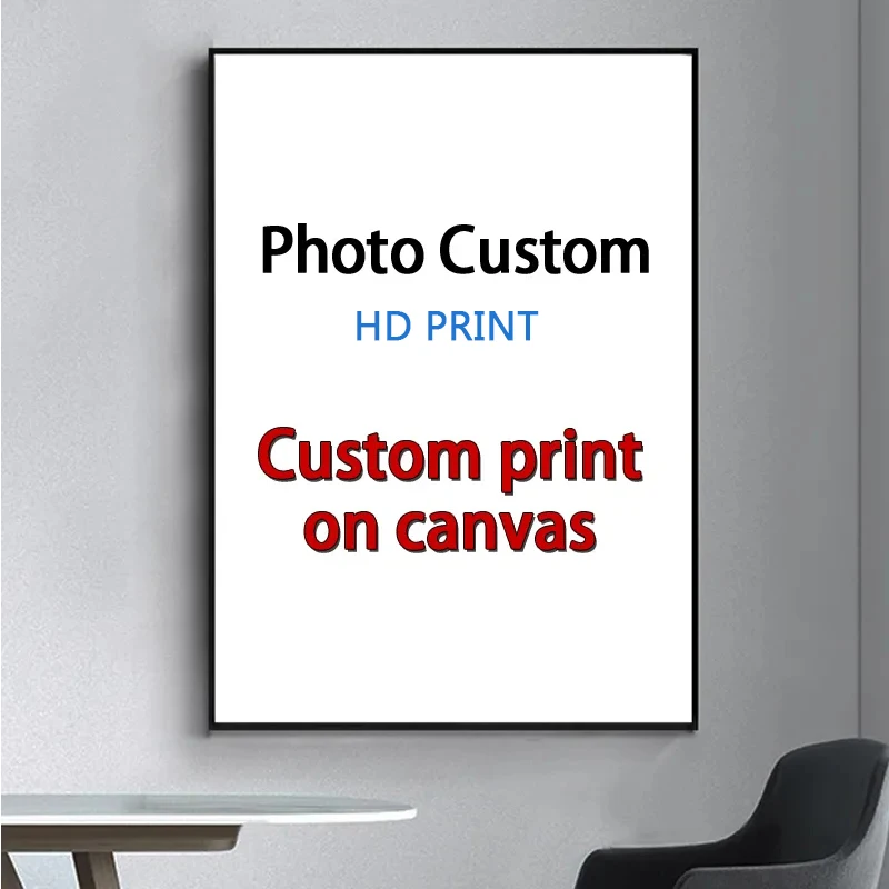 Custom Painting Canvas HD Print Customized Your Picture Personalized ...