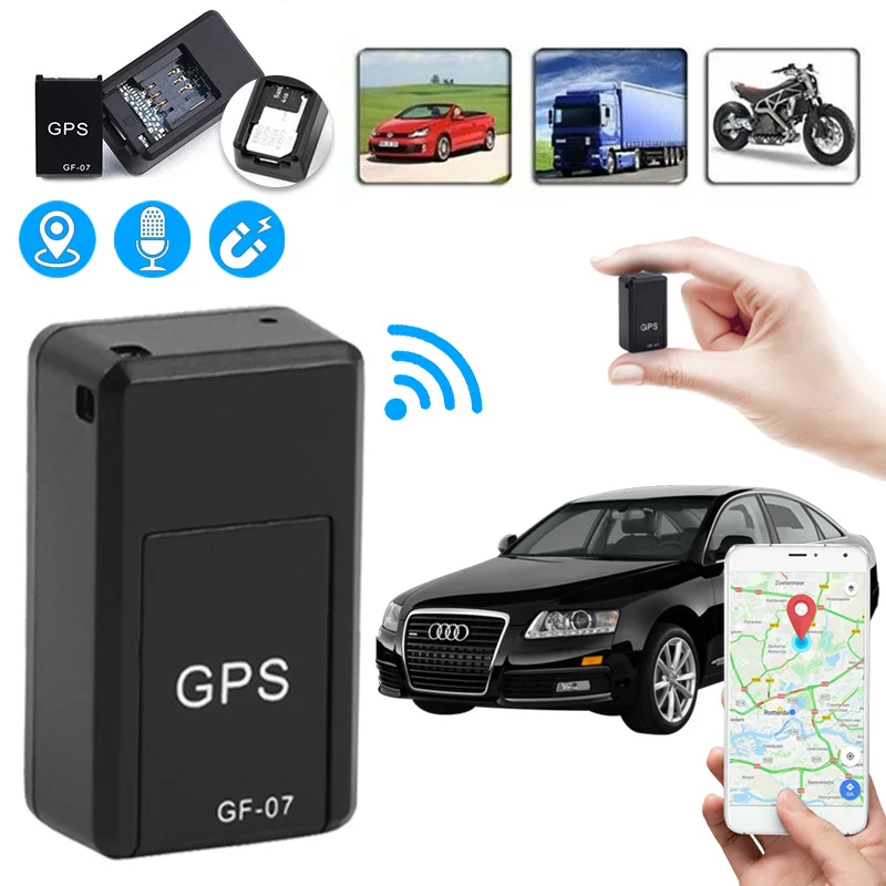 Magnetic Gf07 Gps Tracker Device Gsm Mini Gps Tracker Real Time ...