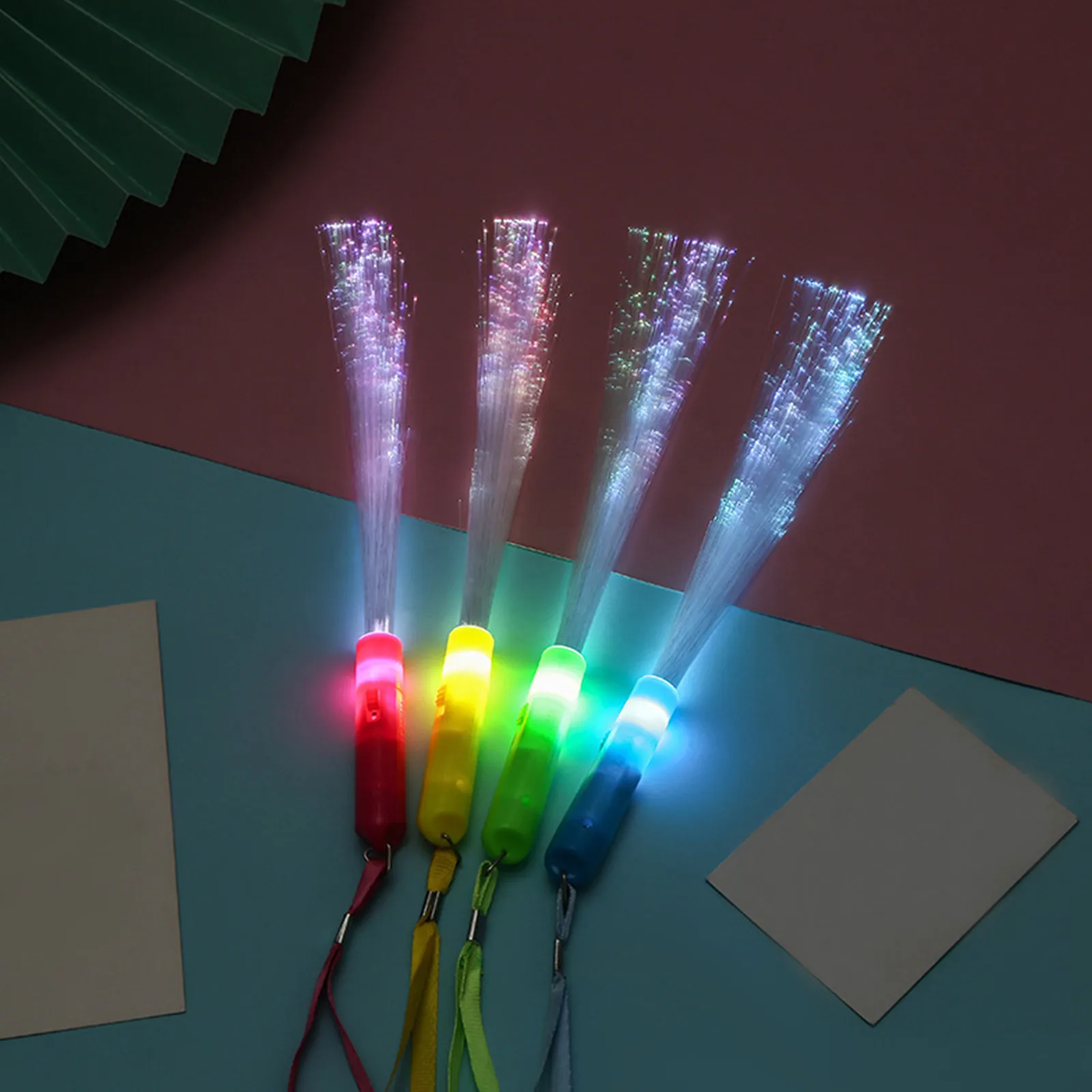 Pack-Glow-Sticks-Party-Supplies-Fiber-Sticks-Light-Up-Sticks-Light-Fit ...
