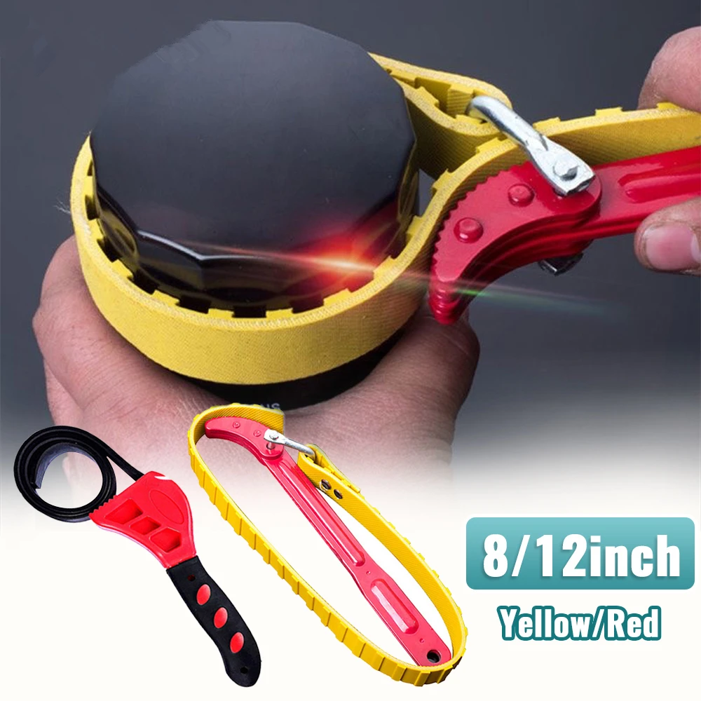 Belt-Wrench-Oil-Filter-Puller-Strap-Spanner-Chain-Wrench-Strap-Opener ...