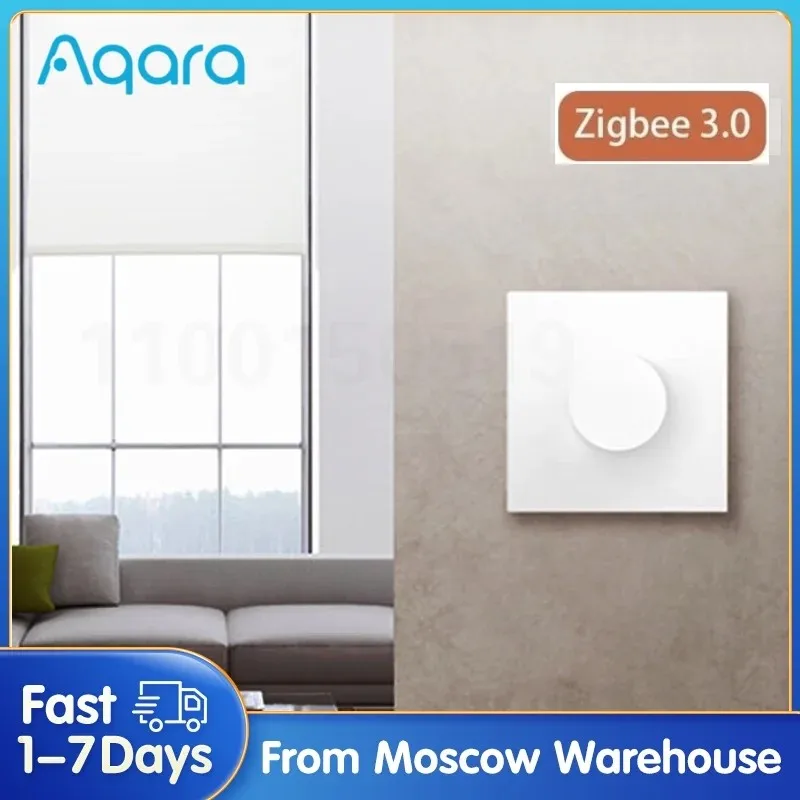 Aqara-Dimmer-Switch-H1-Wireless-Rotary-Switch-Zigbee-3-0-Remote-Control ...