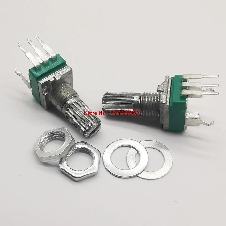 1000pcs-lot-sealed-3-pin-RK097N-single-vertical-potentiometer-097n-B50K ...