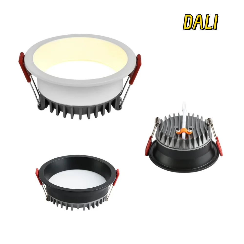 DALI-Dimming-Embedded-Anti-glare-LED-Downlights-SMD-7W9W-12W-15W ...