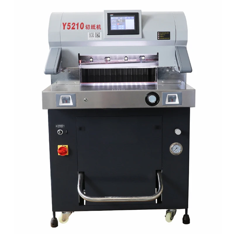 Y5210-Heavy-duty-Hydraulic-Program-controlled-Paper-Cutter-Tender ...