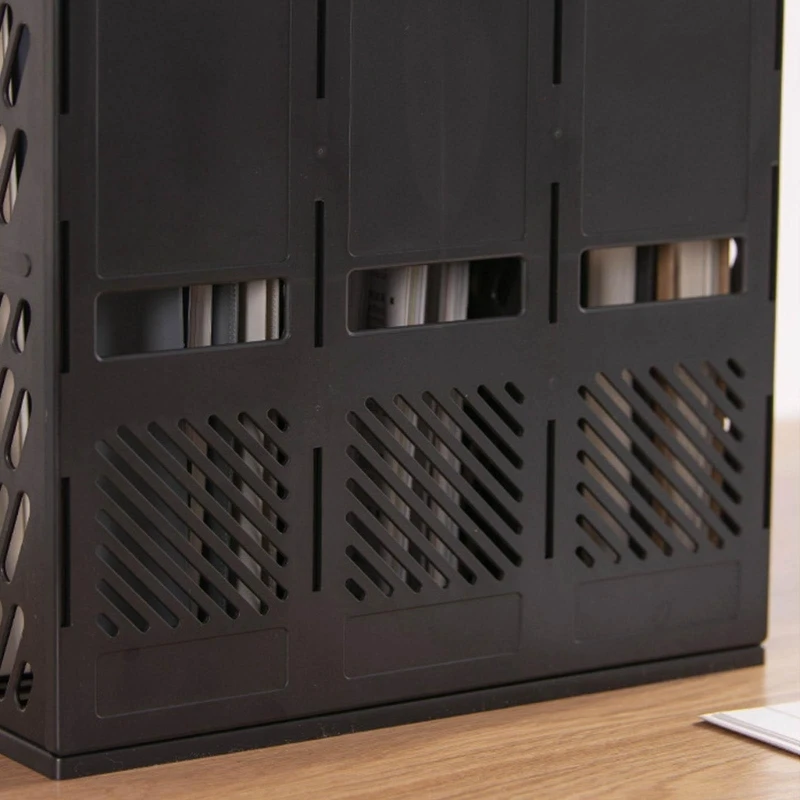 Desk-Magazine-Storage-Holder-4-Sections-Frames-PP-File-Dividers ...