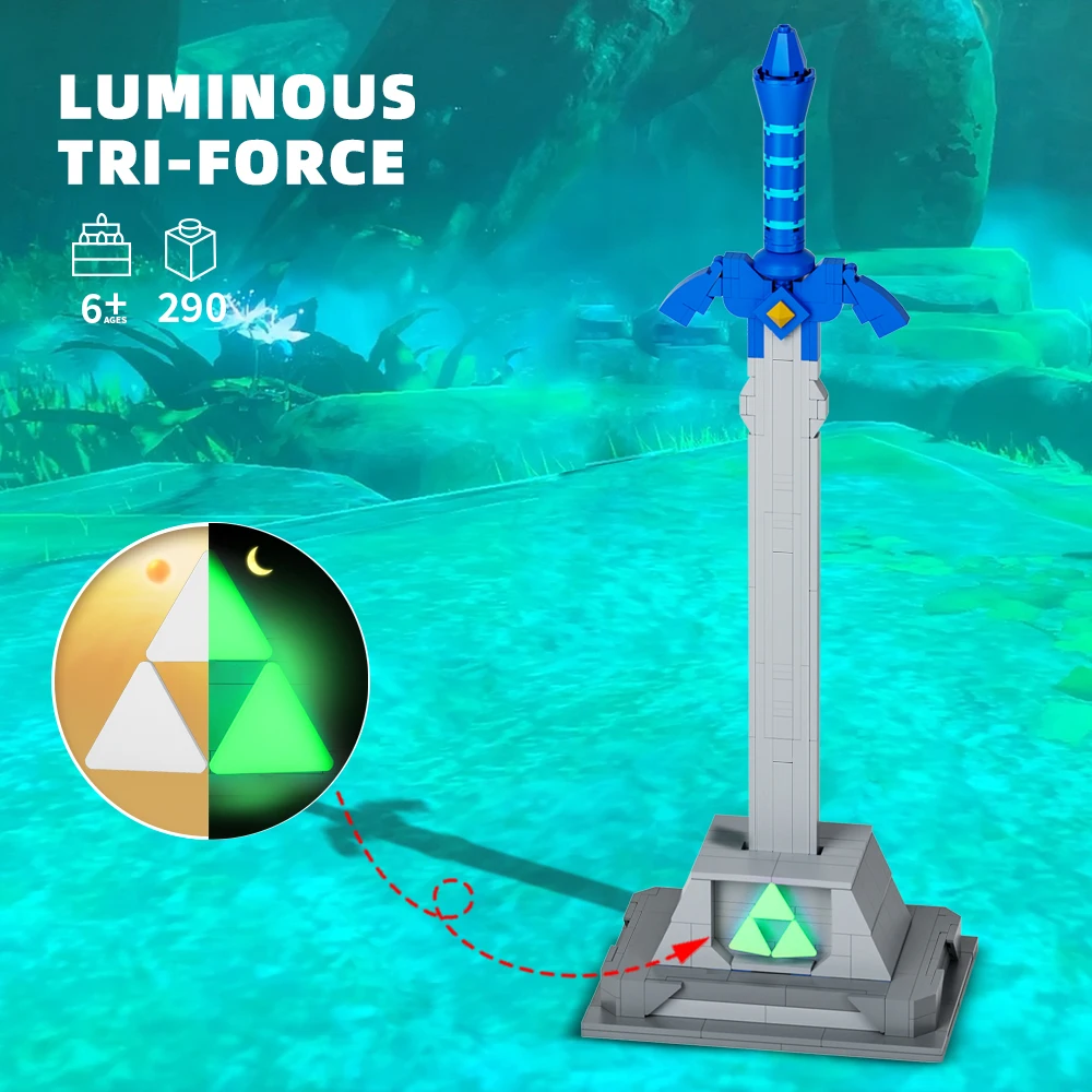 MOC-Zeldaed-Master-Building-Blocks-Sword-Castle-Game-Action-Figure-Link ...