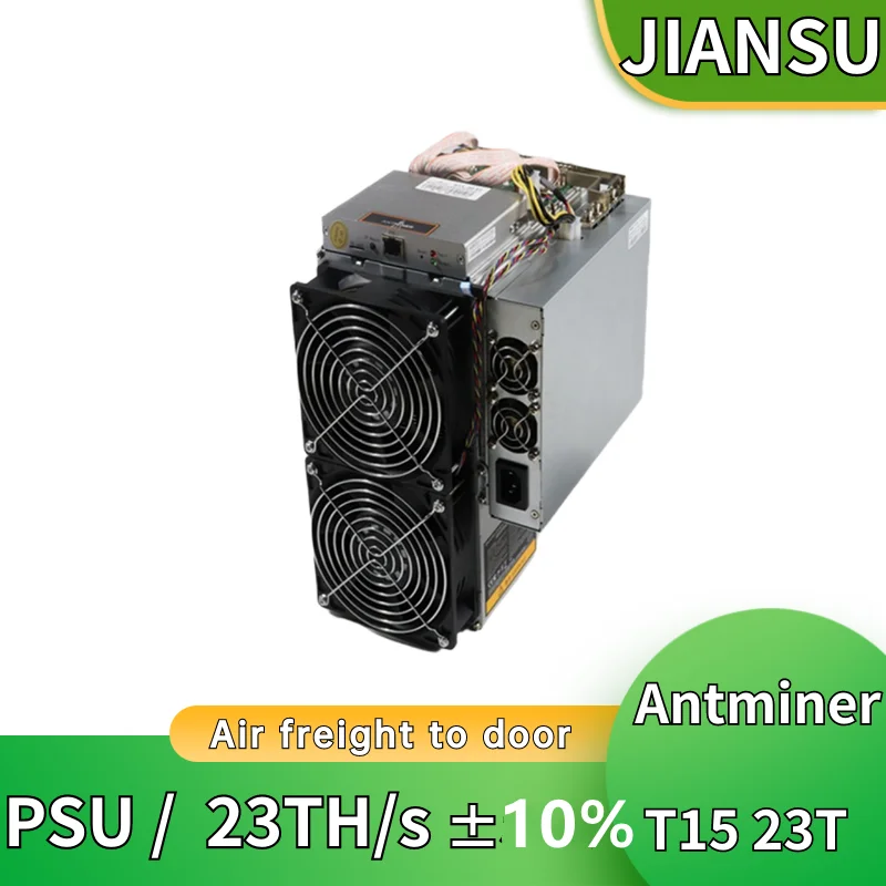 Usado antminer t15 23t ± 10% 7nm sha256 com psu bitcoin| | - AliExpress