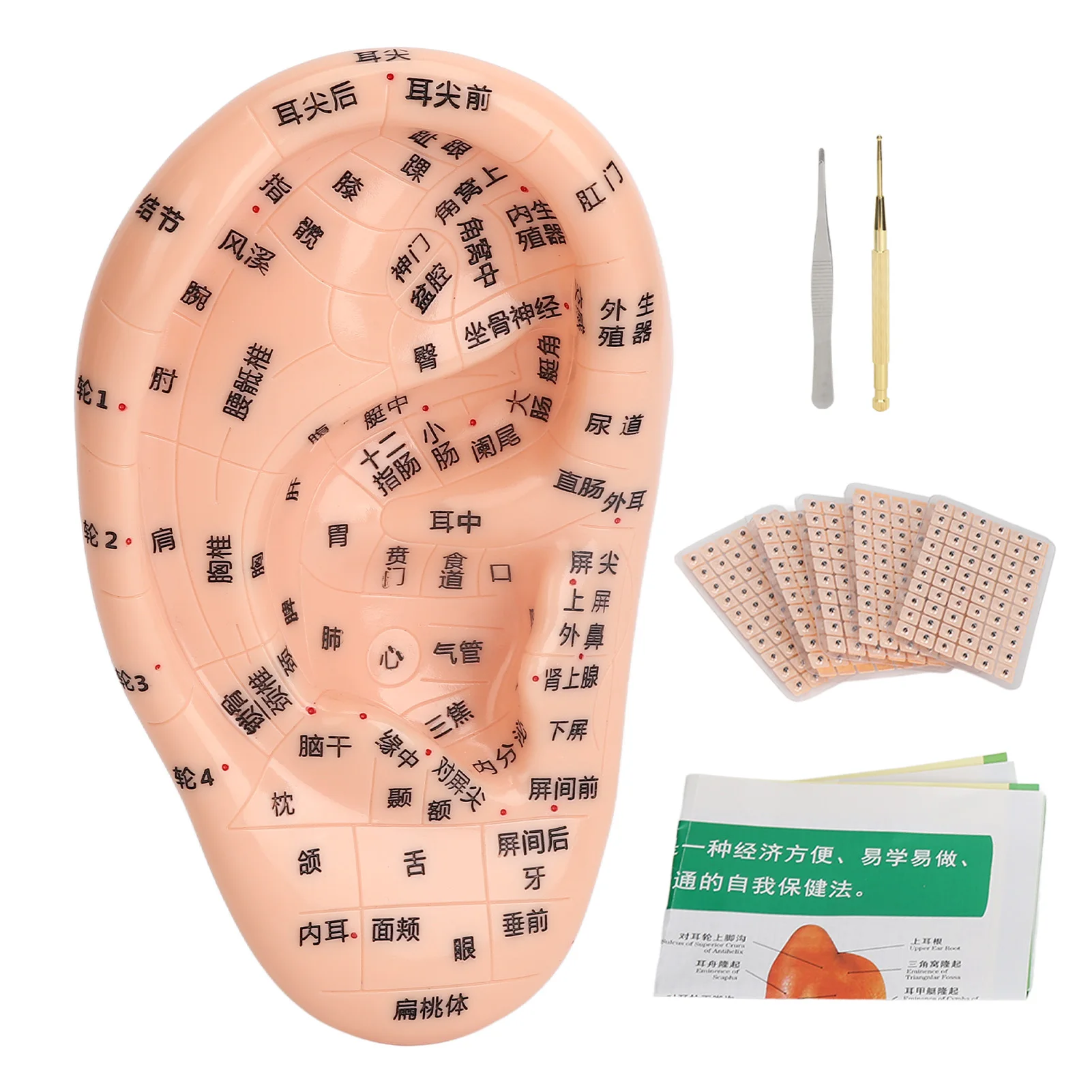 600pcs-Ear-Sticker-Acupuncture-Kit-Ear-Massage-Sticker-Acupuncture ...