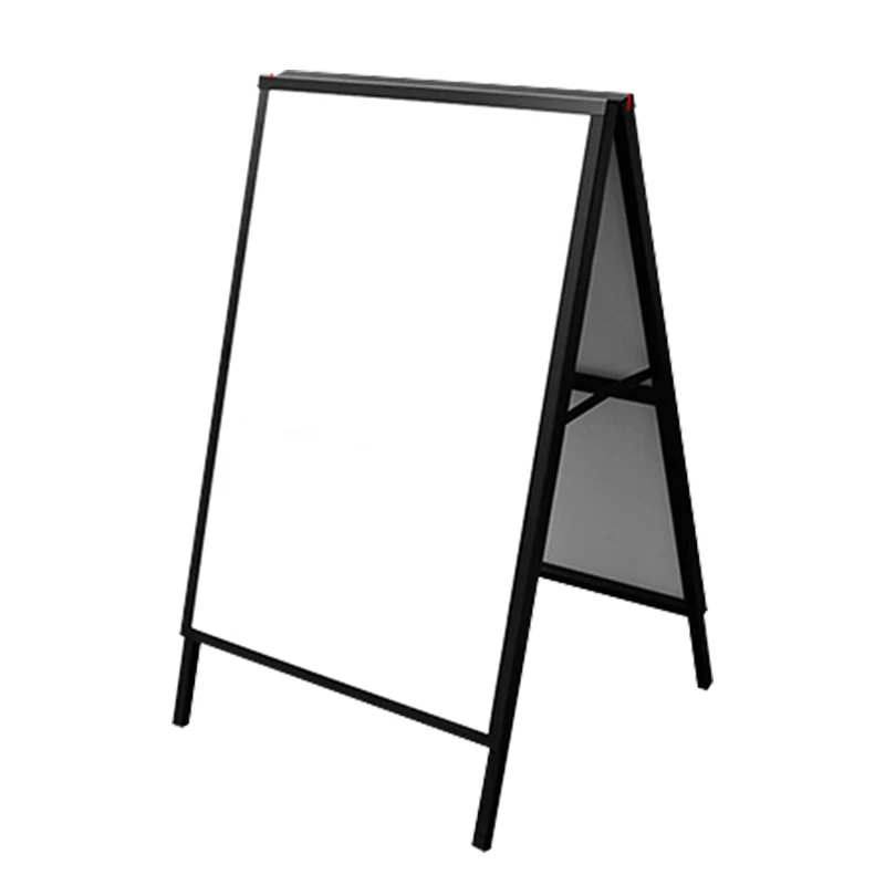 Portable-poster-stand-double-sided-folding-advertising-vertical-floor ...