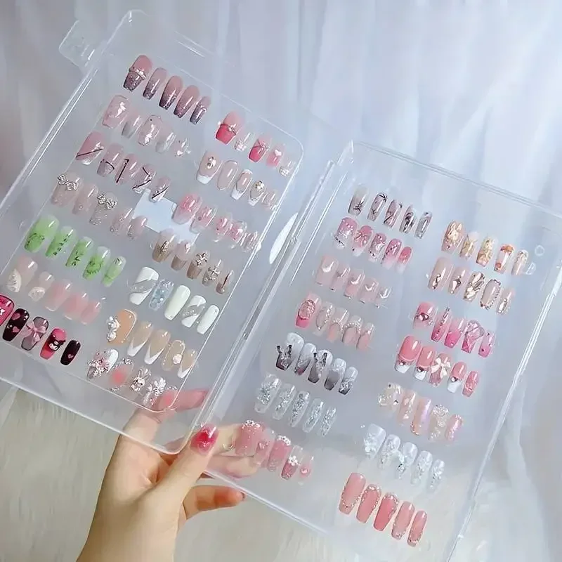Nail-Tips-Display-Book-Nail-Art-Showing-Shelf-Gel-Polish-False-Nails ...