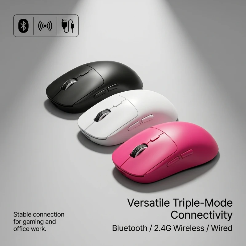 Tri-mode M348 Superlight Mouse Bluetooth 2.4G Wireless Gaming Mouse ...