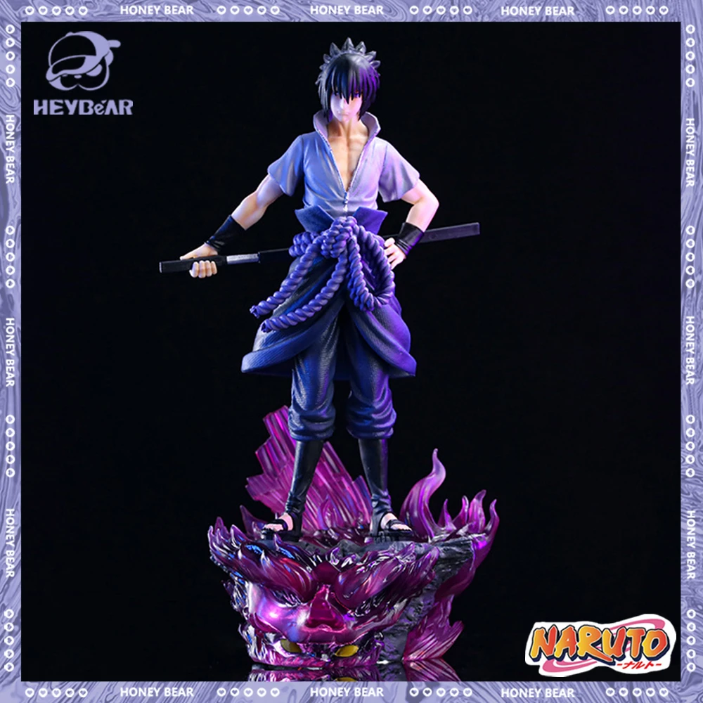 Naruto Uchiha Sasuke Figures Gk Susanoo 36cm Pvc Statue Figurine Anime ...
