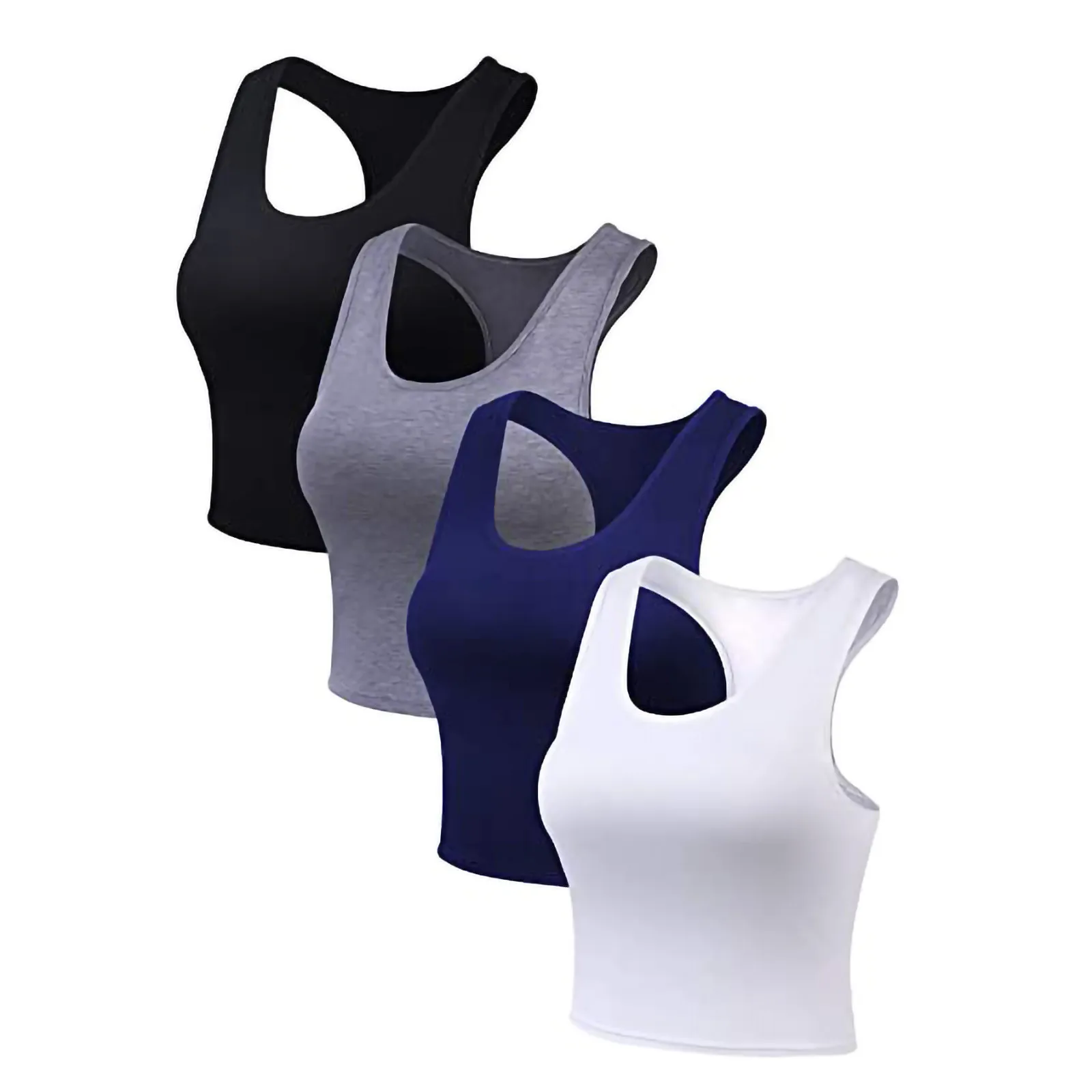 4-Pieces-Women-s-Tank-Basic-Workout-Crop-Tank-Tops-Sleeveless-Racerback ...