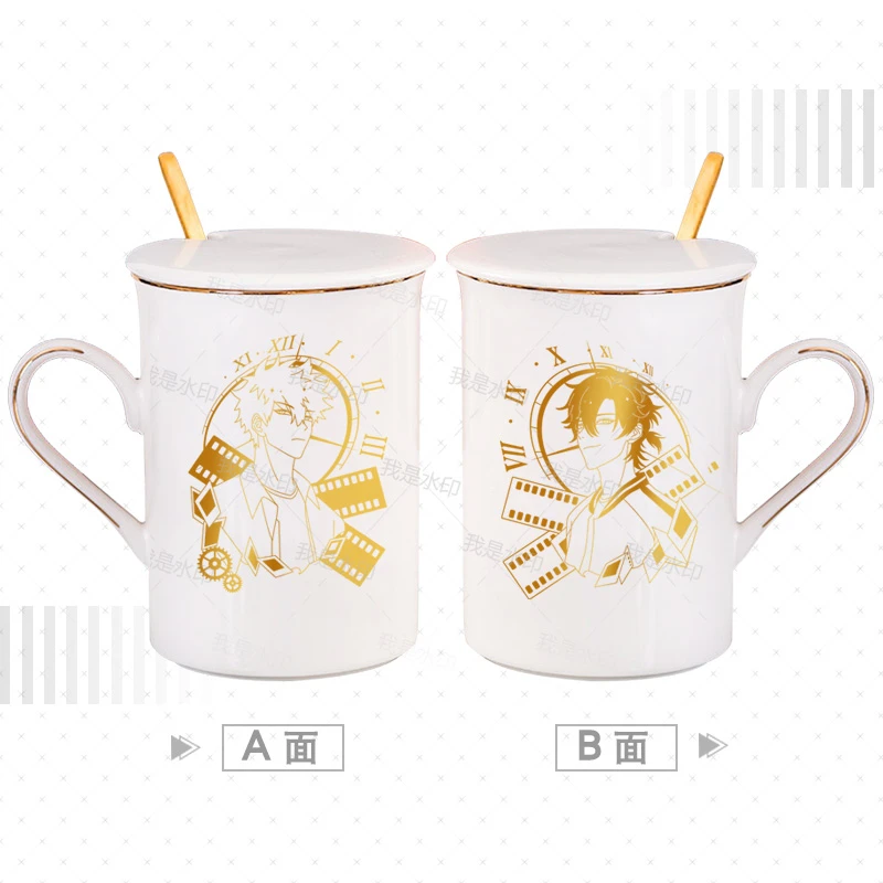 Devil Game Link Click Mug Lucas Charles Ceramic Mug Cup Anime Cartoon ...