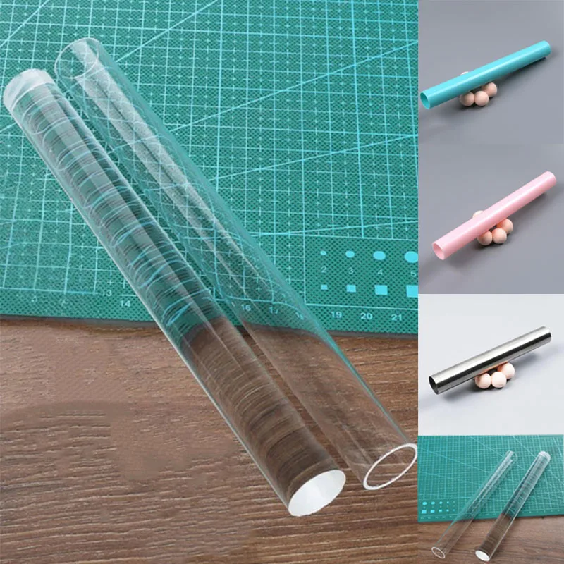 2025 Acrylic Rolling Pin Rod Bar Stick Roller Brayer Polymer Clay ...