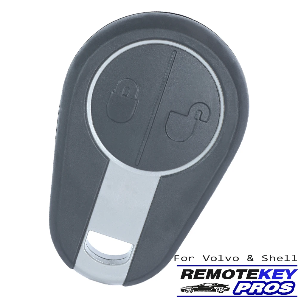 DIYKEY-2-Buttons-Remote-Key-Case-Shell-Fob-Replacement-for-Volvo-Evro-5 ...
