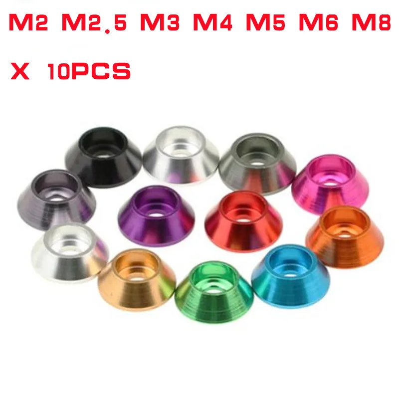 Aluminum Alloy Gasket Washer | Aluminum Alloy Cone Washer | M8 Head ...