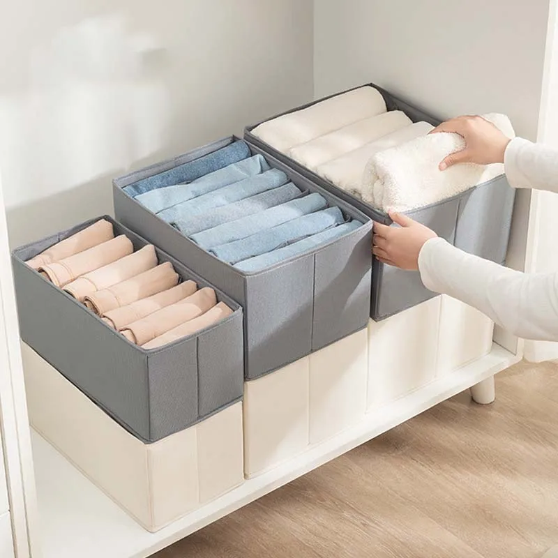 Oxford-Cloth-Wardrobe-Clothes-Storage-Box-Drawer-Arrangement-Box-Pants ...