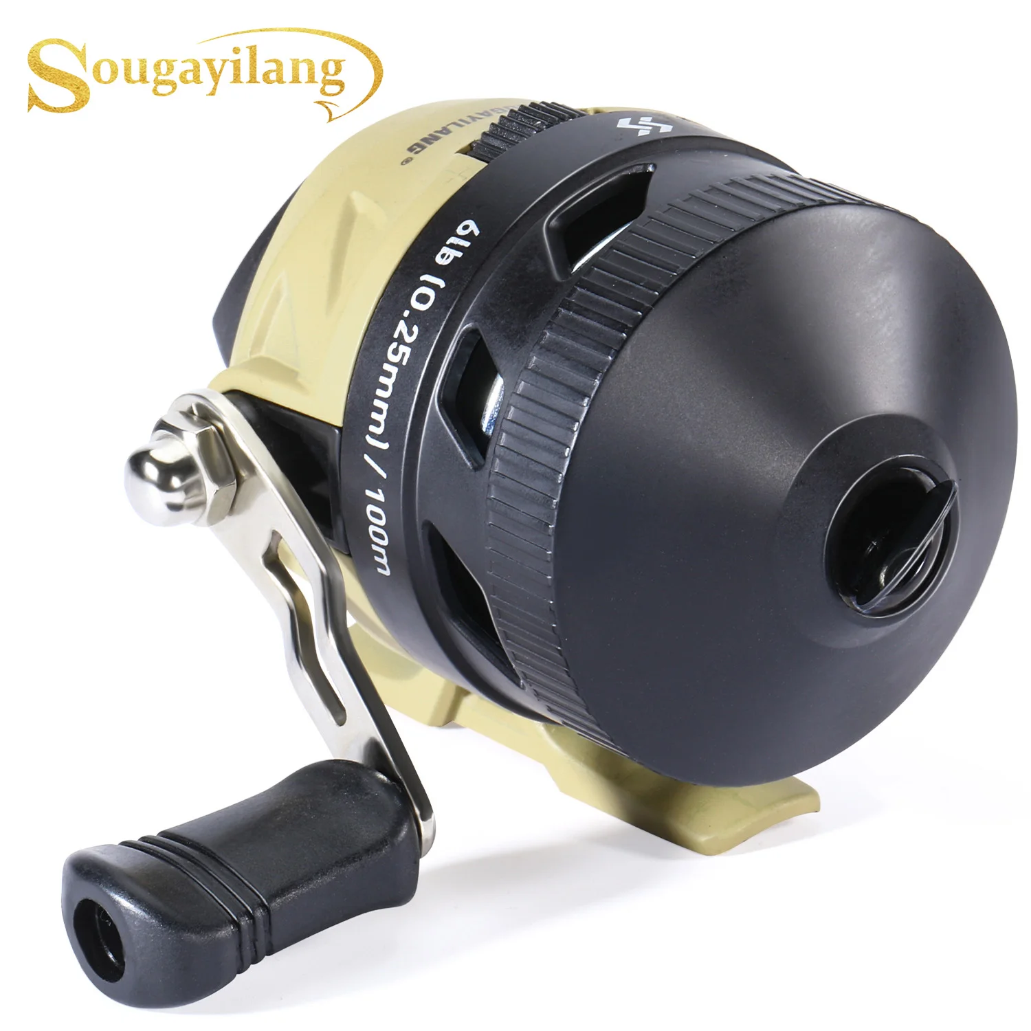 Sougayilang Casting Fishing Reel 3.4 Gear Ratio High Speed Aluminum ...