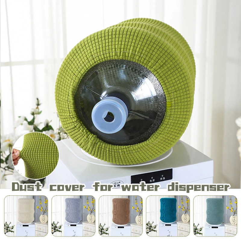 1pc Water Dispenser Bucket Sleeve Solid Color Elastic Nordic Household ...
