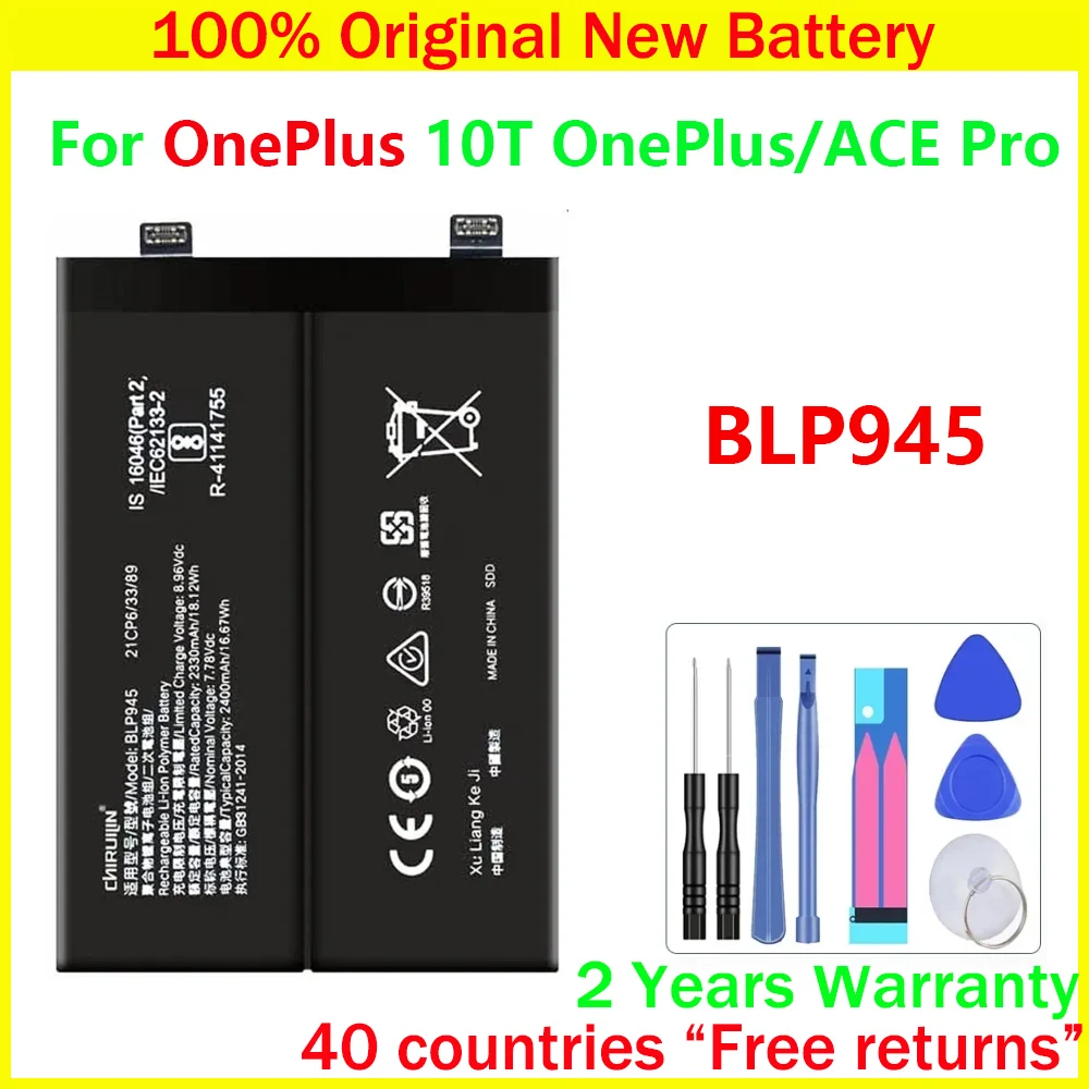 New-Original-BLP945-Battery-For-OnePlus-10T-OnePlus-ACE-Pro-Replacement ...