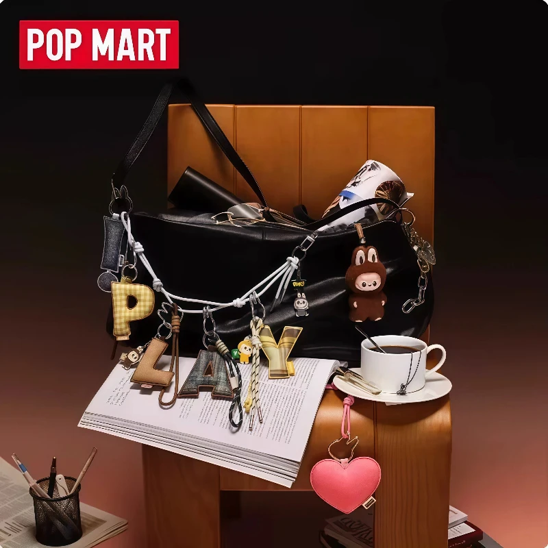 Original POPMART Labubu The Monsters Pin For Love Series Letter pendant ...