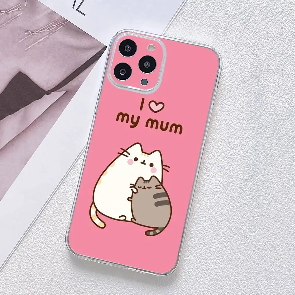 Adorable Pusheen Cat Phone Cover – Stylish & Protective Case for Moto ...