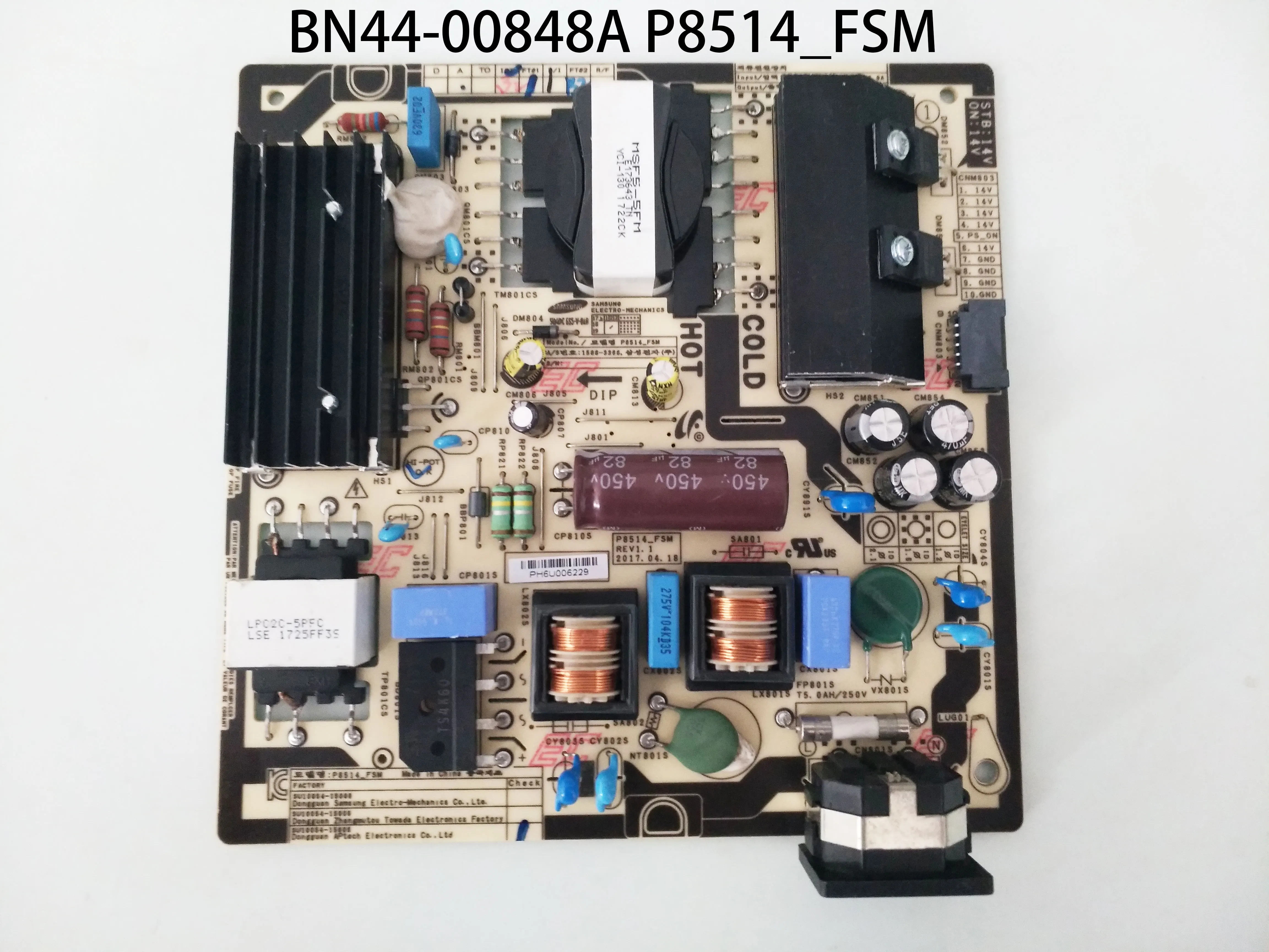 Power-Supply-Board-BN44-00848A-P8514-FSM-is-for-LU32E85KRS-ZA ...
