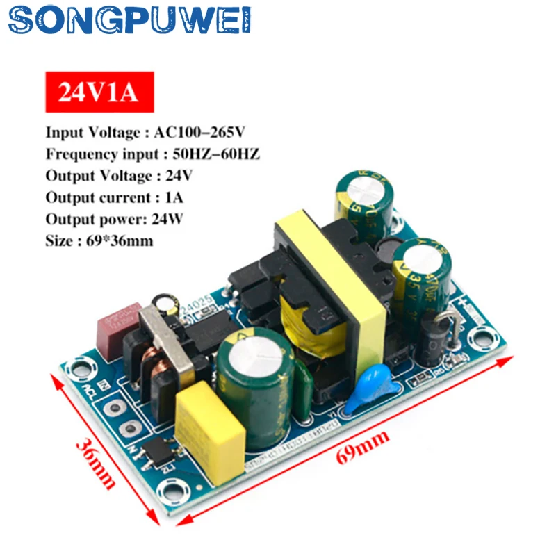 AC-DC-Isolated-Switching-Power-Supply-Module-12V-2A-24V-1A-Power-Board ...