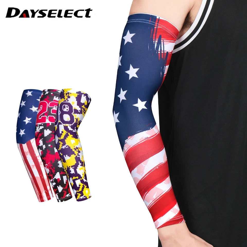 1-PCS-Sports-Compression-Arm-Guard-Basketball-Men-and-Women-Compression ...