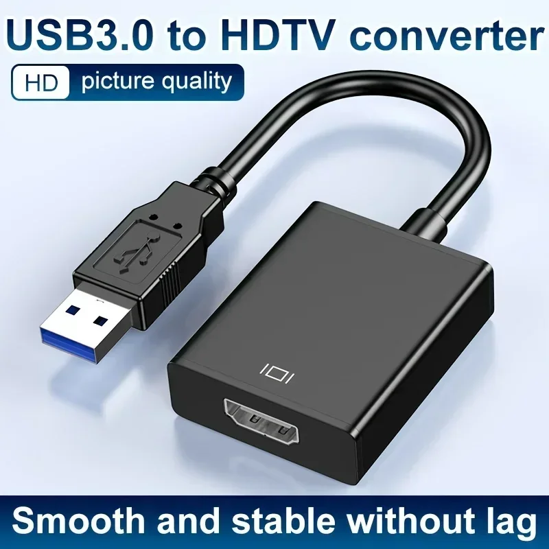 USB-To-HDMI-Adapter-USB-3-0-2-0-To-HDMI-1080P-Video-Graphics-Cable ...