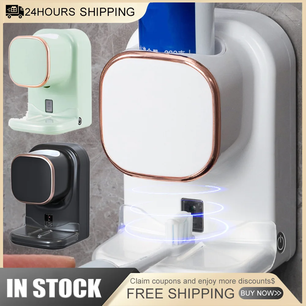 3-Mode-Smart-Toothpaste-Dispenser-Automatic-Sensor-Electric-Wall ...